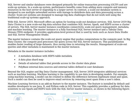 Sql Server Big Data Cluster Microsoft Sql Server 2019 Big Data
