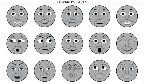 Edward The Blue Engine Face Masks By Miked57s On Deviantart