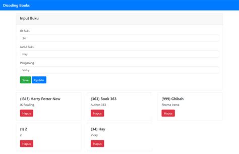Github Vickypratama87dicoding Books Dicoding Books Adalah Aplikasi Crud Sederhana Yang Saya