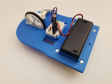 Flashbot Robot Build Kit For All Ages Stem Educational Motorized Robot Circuit And Ldr