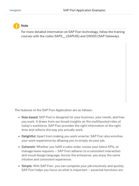25 Sap Fiori Sap Fiori Application Examples Pdf Experience 25 Sap Fiori Sap Fiori Application Examples Pdf Experience
