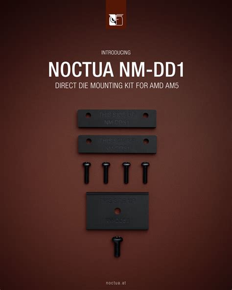 Noctua Introduces Nm Dd1 Direct Die Kit For Delidded Amd Am5 Processors Techpowerup