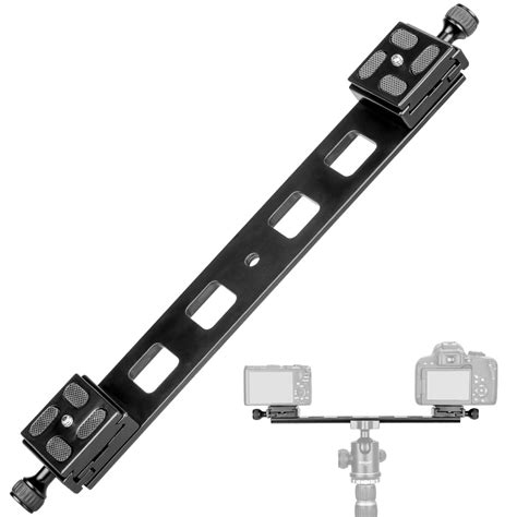 Koolehaoda 300mm Lengthened Quick Release Plate Clamp Rail Nodal Slide