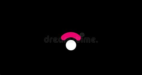 Simple Loop Transition Animation Black Geometric Shapes Transition On