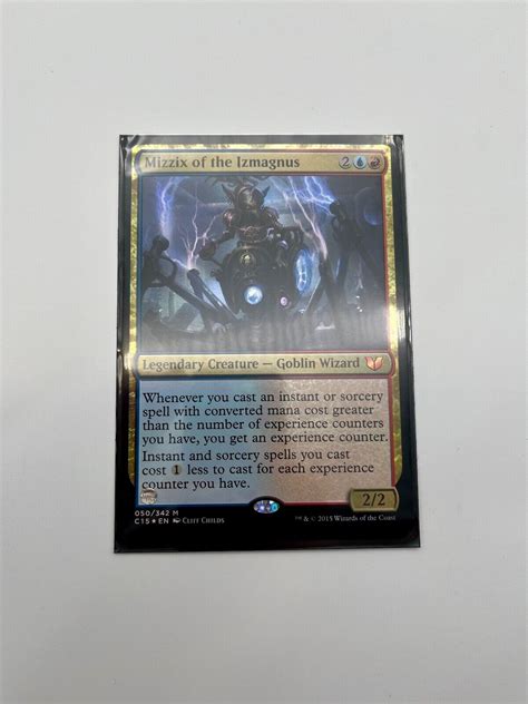 Mizzix Of The Izmagnus Oversized Foil Commander C15 Lp English