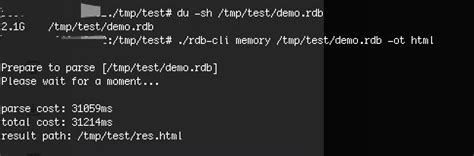 Another Tool For Analyzing RDB Files Of Redis Another Tool For Analyzing RDB Files Of Redis