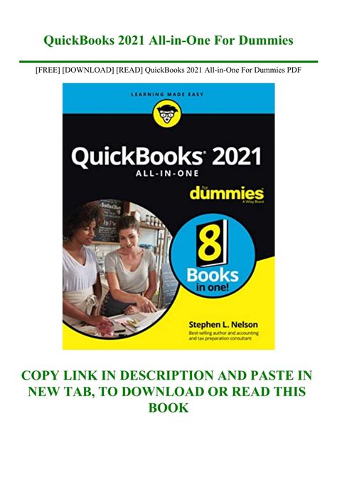 Free Download Read Quickbooks 2021 All In One For Dummies Pdf