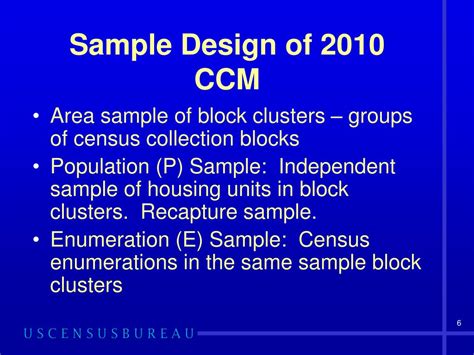 Ppt Ccm Census Coverage Measurement Powerpoint Presentation Free