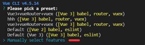 搭建vue脚手架 以及 Npm Err Missing Script Serve解决方法npm Err Missing Script