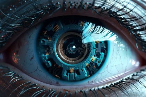 Exploring The Cybernetic Inner Eye Through Macro Illustration