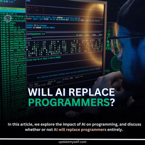 will ai replace programmers in this article we explore the impact… by updatemyselfz jun