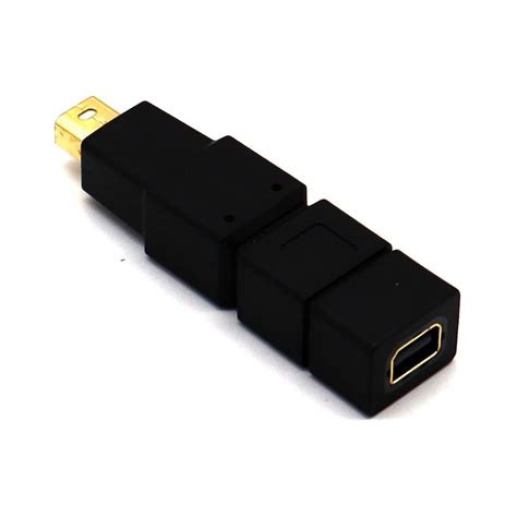 Lokeke Mini Displayport To Mini Dp Male To Female Converter K Mini Dp To Mini Dp Male To