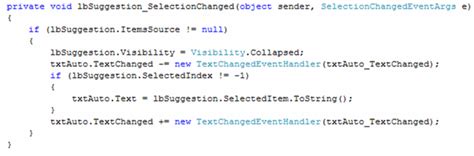 Autocomplete Textbox In Wpf