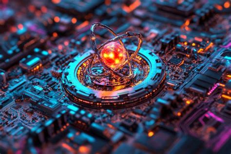 Exploring The Realm Of Future Technology The Image Merges Quantum