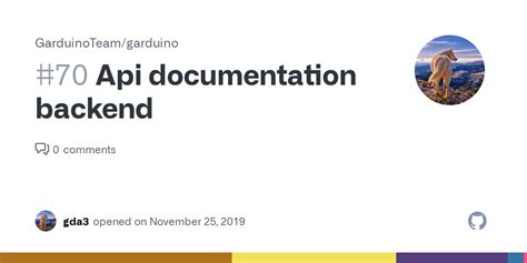 Api Documentation Backend Issue 70 GarduinoTeam Garduino GitHub