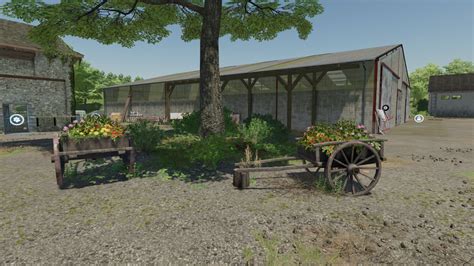 Wooden Flower Cart Fs22 Kingmods