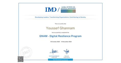 Youssef Ghannam On Linkedin Gnam Digital Resilience Ii 2023 Imd Youssef Ghannam