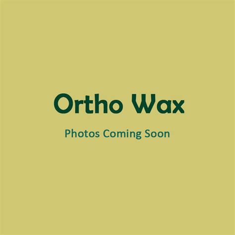 Ortho Wax Dr Smith Tahsha Dental Supply