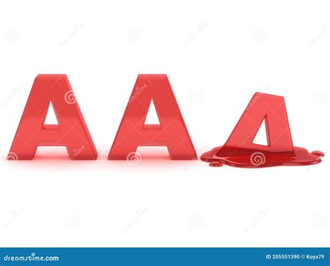 Credit Rating Downgrade 3d Concept Stock Illustration Illustration Of Financial Agency 205551390