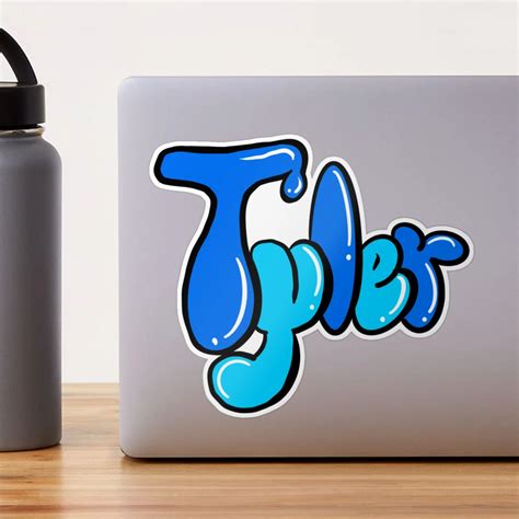 Bubbelletters Namen Tyler