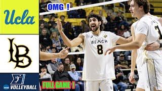 Long Beach State Vs Ucla 2025 Ncaa Men S Volleyball Championship Full