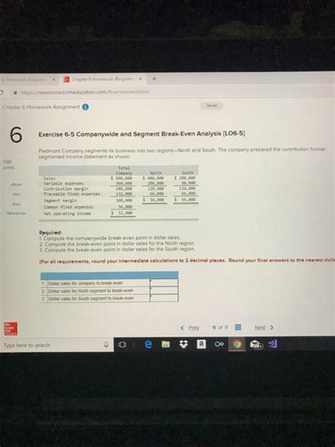Solved Low Connect Htm Chapter 6 Homework Assignment