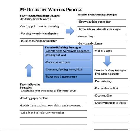 Recursive Writing Sheet Brilliant Home