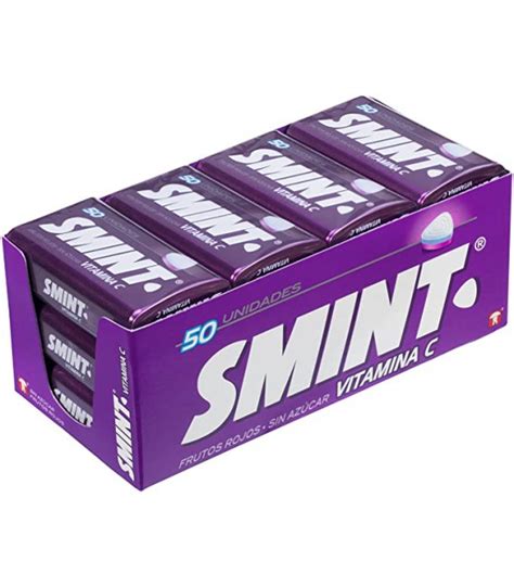 Smint Mints Red Fruits Sugar Free Candy