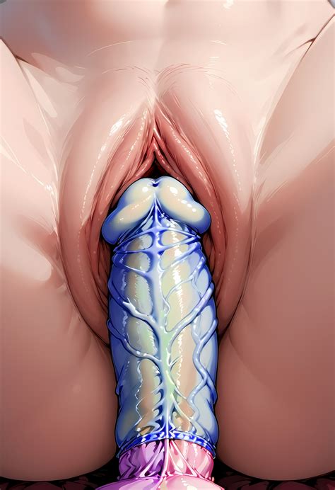 Rule 34 Absurdres Ai Generated Close Up Condom Dildo Female Female Masturbation Highres