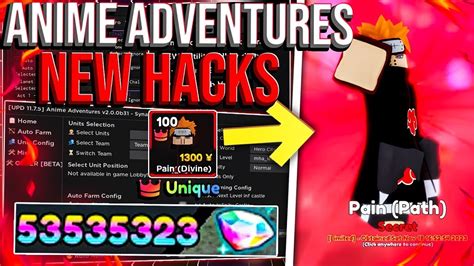 🥷🏻update 18 Roblox Anime Adventures Script Hack Fastest Auto Farm
