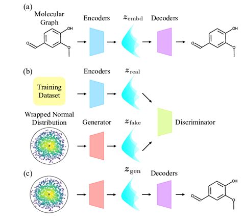 Overview Of Hjtgan A The Hyperbolic Junction Tree Encoder Decoder Download Scientific