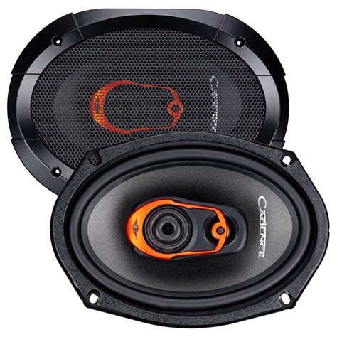 Qrs69r 6 X 9 3 Way Coaxial Car Audio Speakers Natural Sound And Deep Bass