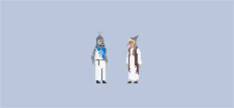 Monty Python And The Holy Grail Pixel Animations On Behance