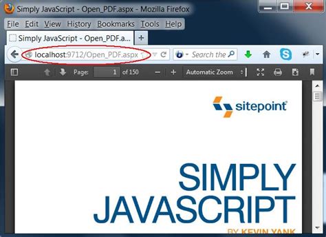 How To Open Pdf Files In Web Brower Using Asp Net