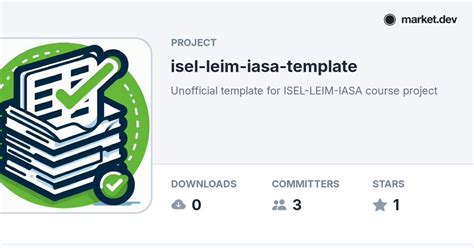 Isel Leim Iasa Template Ecosystem Directory Marketdev