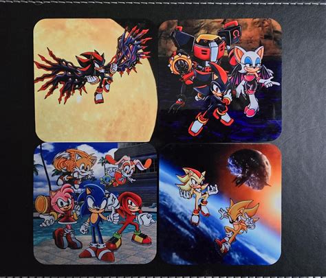 Sonic Coasters Etsy