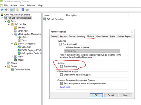 Citrix Provisioning Services Roles And Audit KennyL System Admin