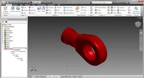 Part Modeling In Autodesk Inventor Sustainability Workshop