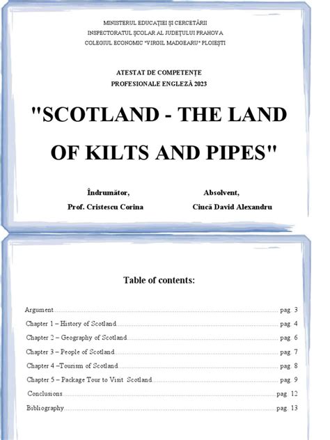 Atestat La Limba Engleză Clasa A Xii A 2023 Prezentare Powerpoint Cevm Pdf