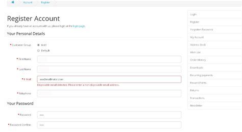 How To Block Invalid Email Sign Up In OpenCart MailboxValidator Articles