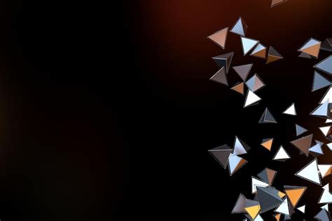 Premium Photo Abstract 3d Rendering Of Flying Particles