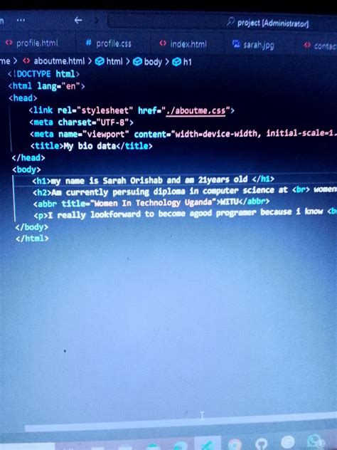 Sarah Orishaba On Linkedin Day 3 Of Learning Html And Css Today I