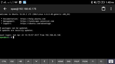 Can I Use My Android Device Over Usb To Ssh Into A Laptop Running Ubuntu Ask Ubuntu