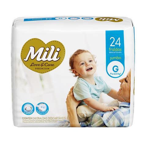 Fralda Mili Love And Care Jumbo Shopee Brasil