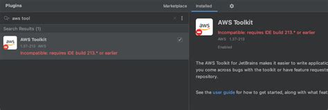 Aws Toolkit Version 20221 Datagrip · Issue 3113 · Awsaws Toolkit