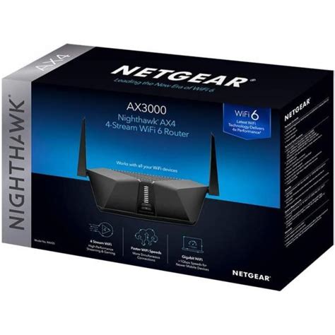 Netgear Nighthawk Ax3000 Wifi 6 Router 3gbps Rax35 Sky It Ltd