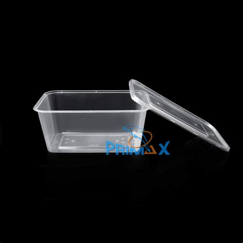 2000ml Clear Rectangular Container Buy Disposable Food Packaging