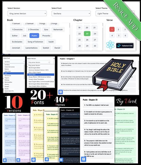 Vivek Thumu On Linkedin Mern React Tailwindcss Bibleapp