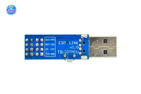 Esp8266 Esp 01 Wifi Module Downloader Esp Link V10 Arduinoshop99