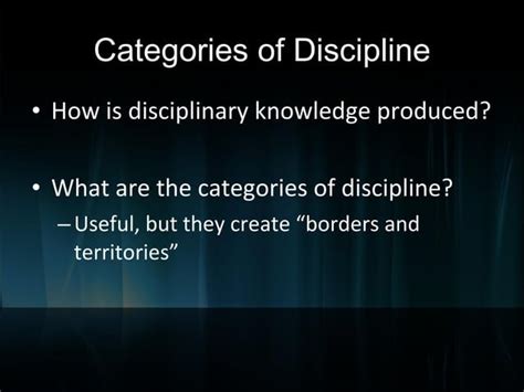 Disciplinary Perspective Ppt